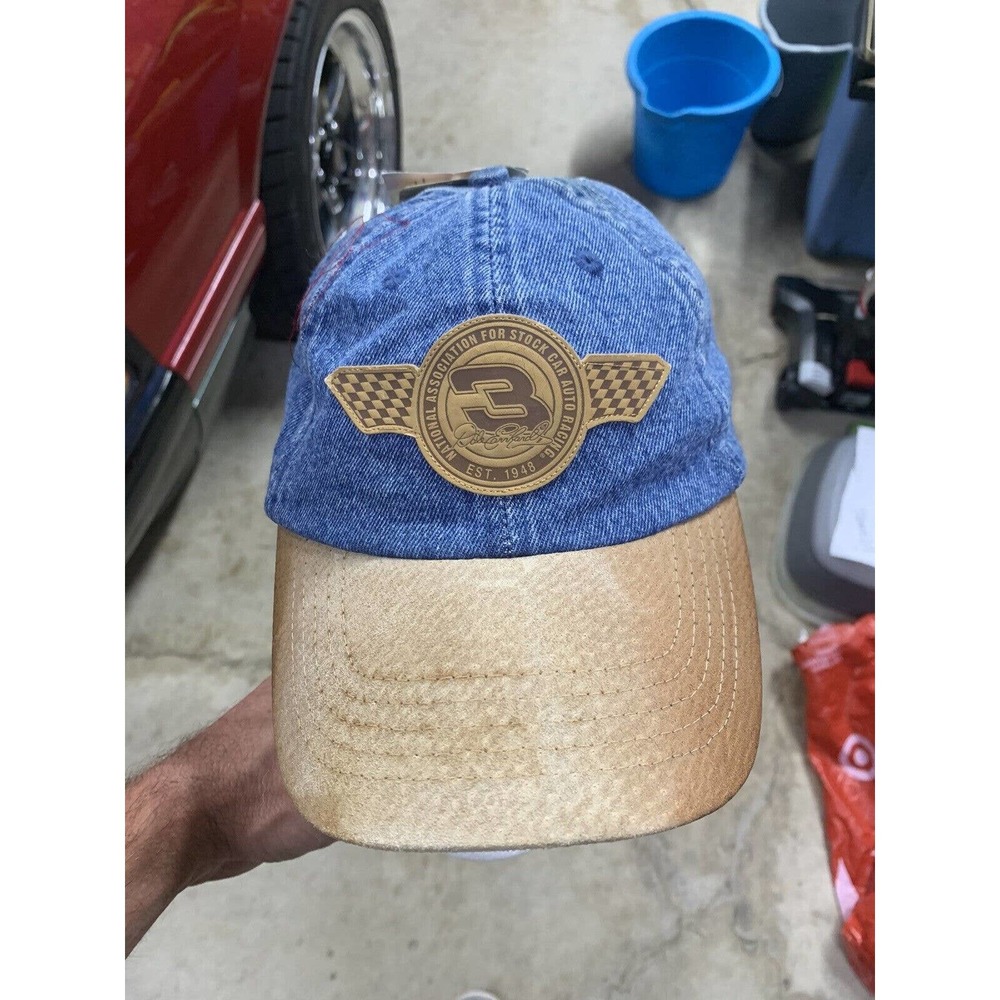 Dale Earnhardt Sr. #3 Blue Denim/Suede Nascar Patch R… - Gem